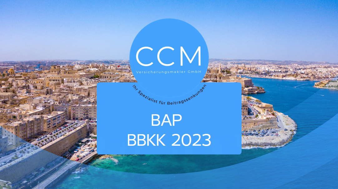 BBKK PKV Beitragserhöhung 2023 - CCM Versicherungsmakler